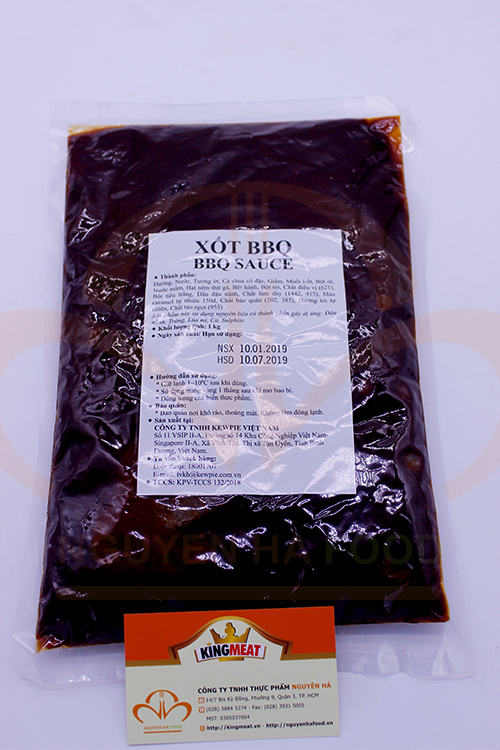 XỐT KEWPIE BBQ CAY-KEWPIE SPYCI BBQ SAUCE-GÓI 1 KG | Nguyên Hà chuyên ...