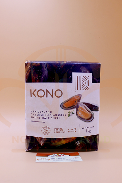 VẸM XANH NỬA VỎ KONO NEWZEALAND GREENSHELL MUSSELS IN THE HALF SELL HỘP ...