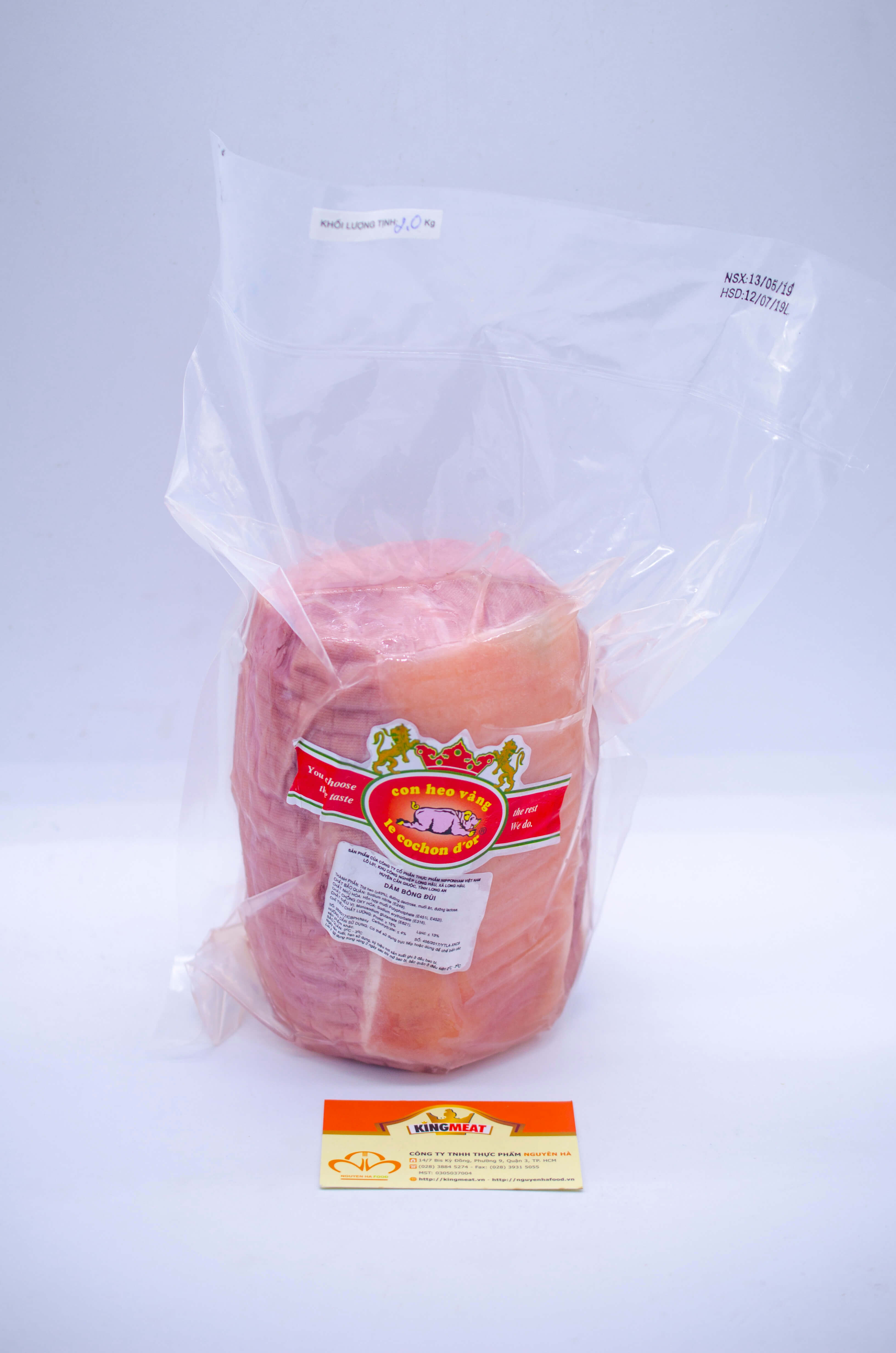 DĂM BÔNG ĐÙI NGUYÊN KHỐI (JAMBON) - TORCHON HAM (WHOLE) | Nguyên Hà ...