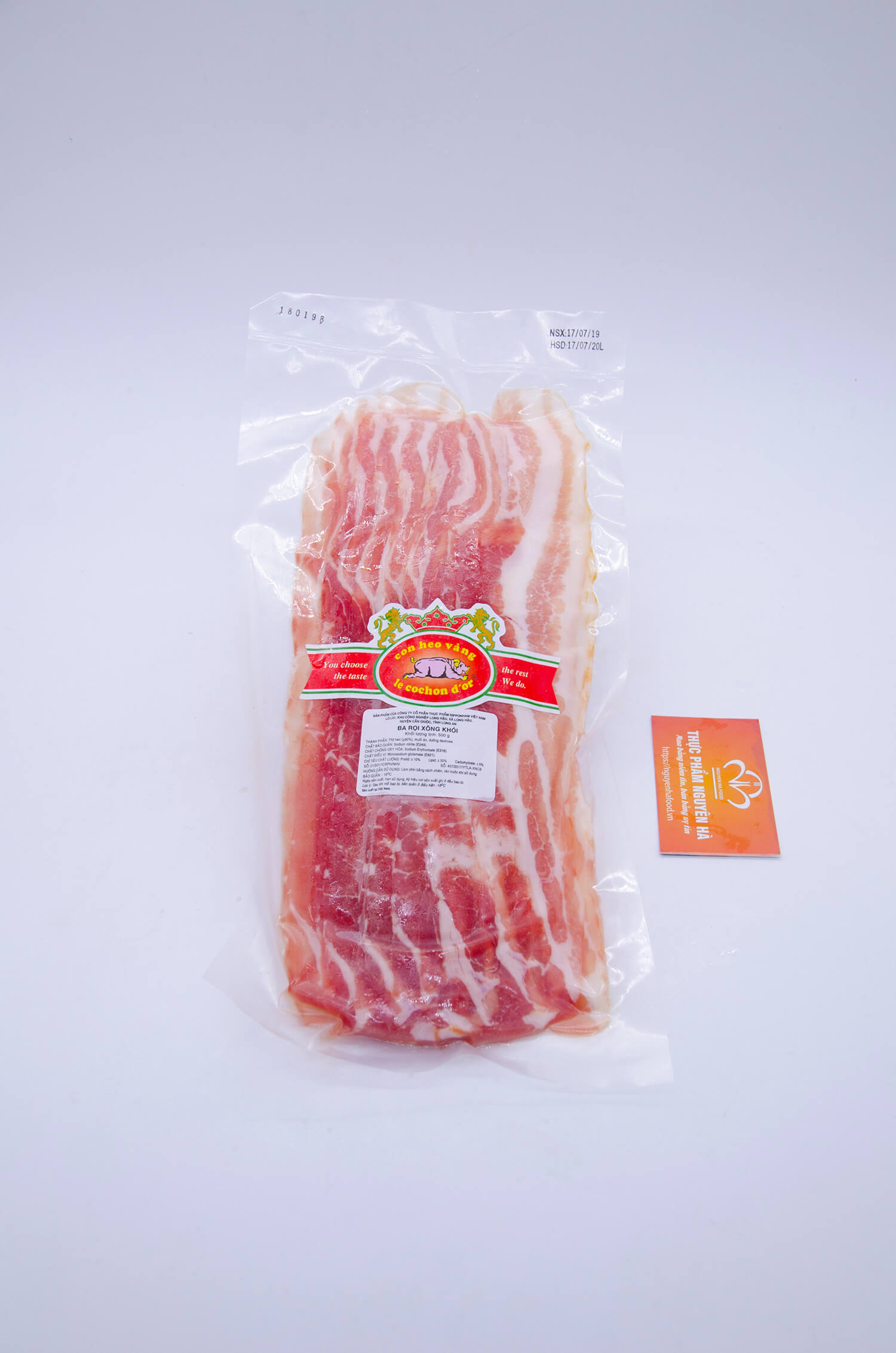 BA RỌI XÔNG KHÓI TƯƠI CẮT LÁT - SMOKED BACON - SUPERIOR SLICED (500GR ...
