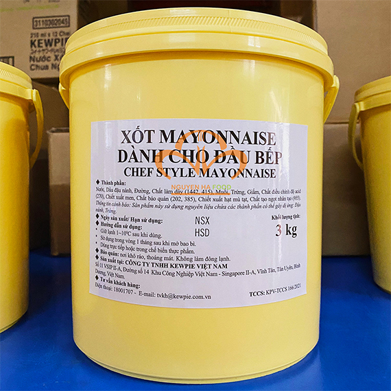 Xốt Mayonnaise Kewpie Dành Cho Đầu Bếp - Kewpie Chef Style Mayonnaie ...