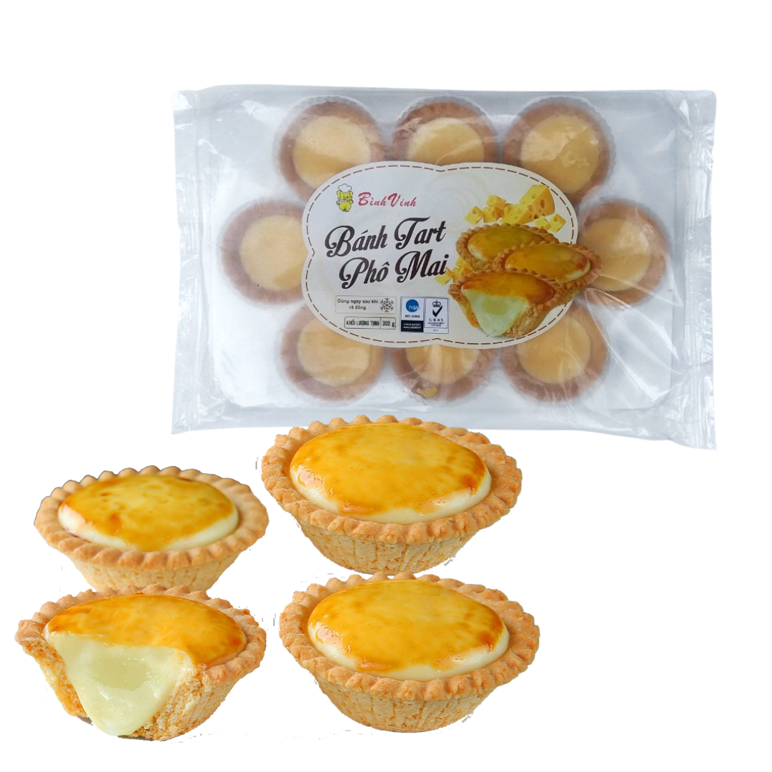Bánh Tart Phô Mai - Cheese Tart | Nguyên Hà chuyên cung cấp xúc xích, pate, Jambon, thịt xông ...