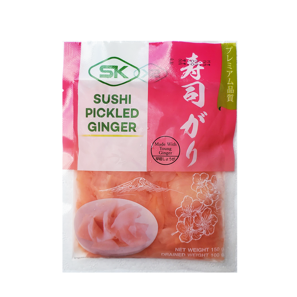 Gừng Hồng Cắt Lát - Sushi Pickled Ginger Gói 100gr | Nguyên Hà chuyên ...