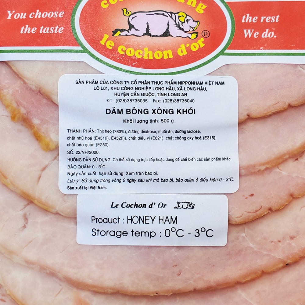 Đùi Heo Nướng Mật Ong Cắt Lát - Honey Ham Boneless Slice | Nguyên Hà ...
