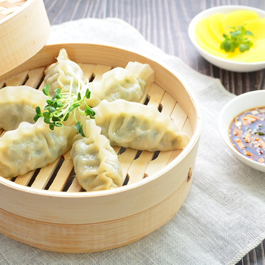 Bánh Xếp Mandu Hàn Quốc Healthy Nhân Nấm | Nguyên Hà chuyên cung cấp ...