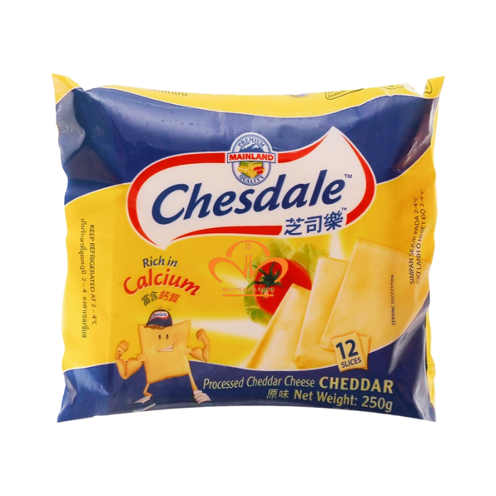 PHÔ MAI LÁT CHEDDAR VỊ SỮA HIỆU CHESDALE (MAINLAND) -CHEDDAR CHEESE ...