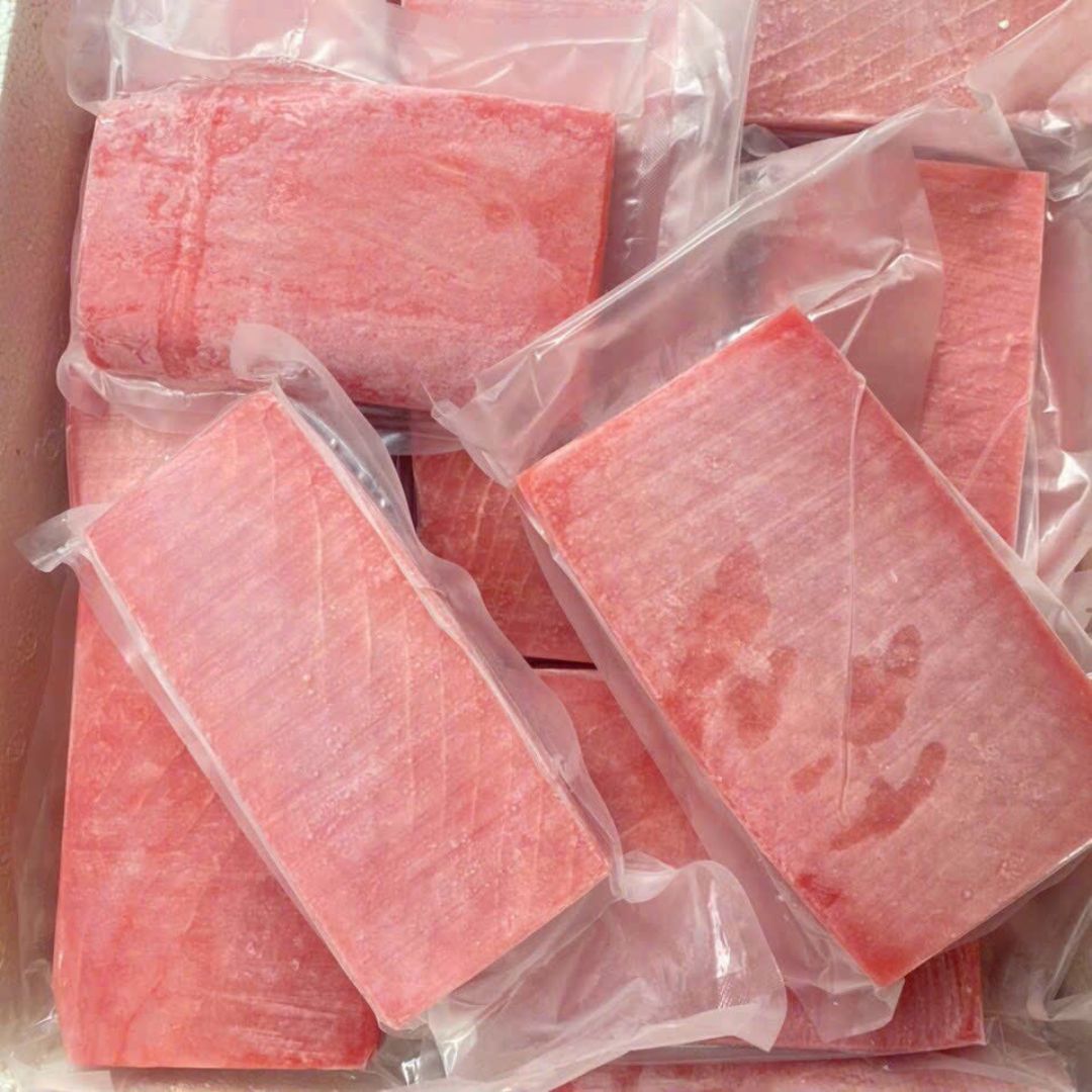 Cá Ngừ Tuna Saku Đông Lạnh - Frozen Tuna Fillet (~500-800gr/Miếng ~10kg ...