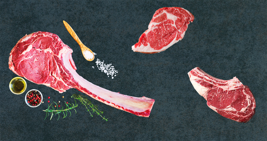 Sự Khác Nhau Giữa Tomahawk Steak so với OP Rib Steak và Ribeye Steak là ...