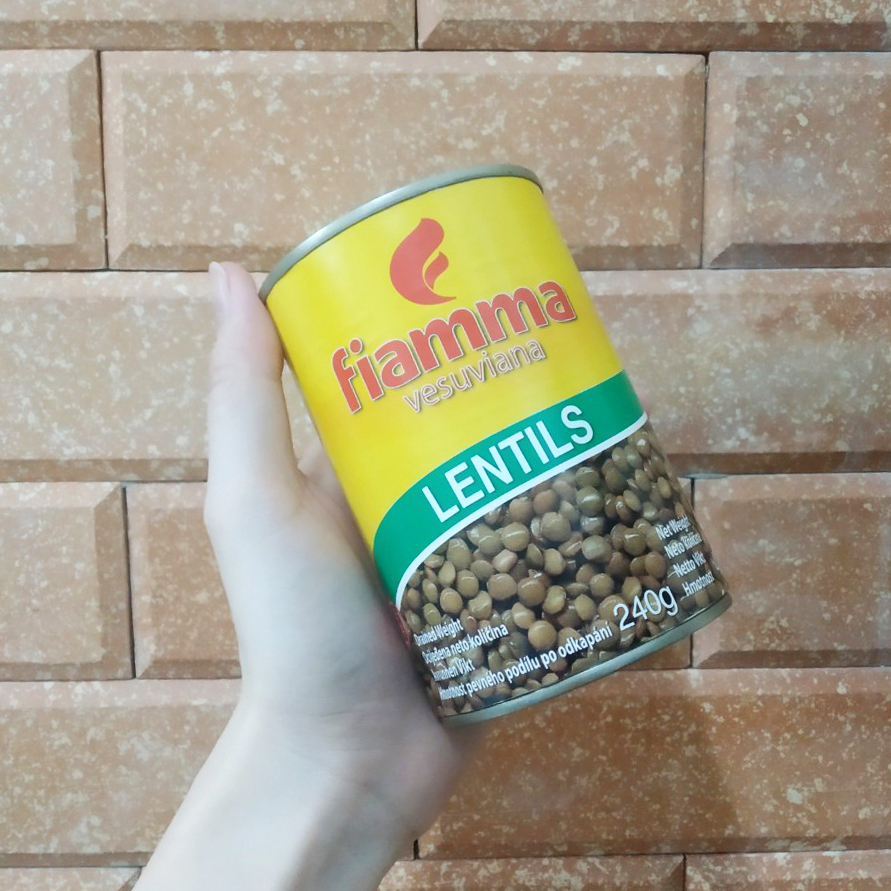 Đậu Lăng Đóng Hộp Fiamma (400gr/lon, 24 lon/Thùng) | Nguyên Hà chuyên ...