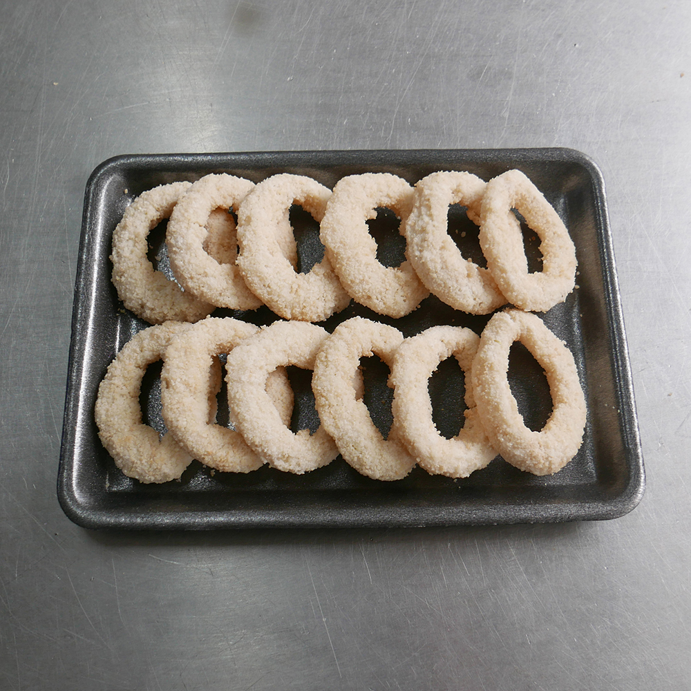 Hành Tây Cắt Vòng Tẩm Bột Lutosa - Onion Rings Lutosa