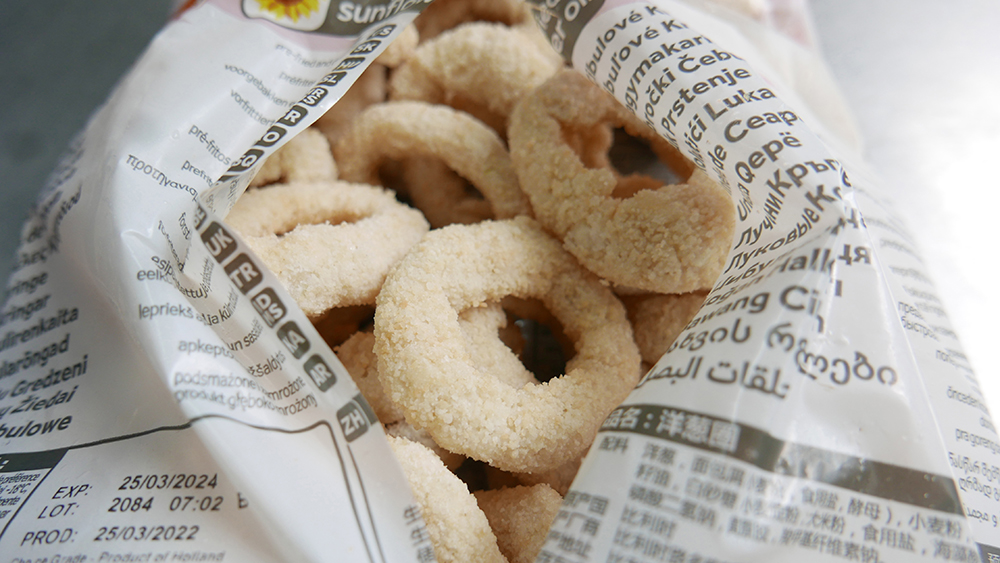 Hành Tây Cắt Vòng Tẩm Bột Lutosa - Onion Rings Lutosa