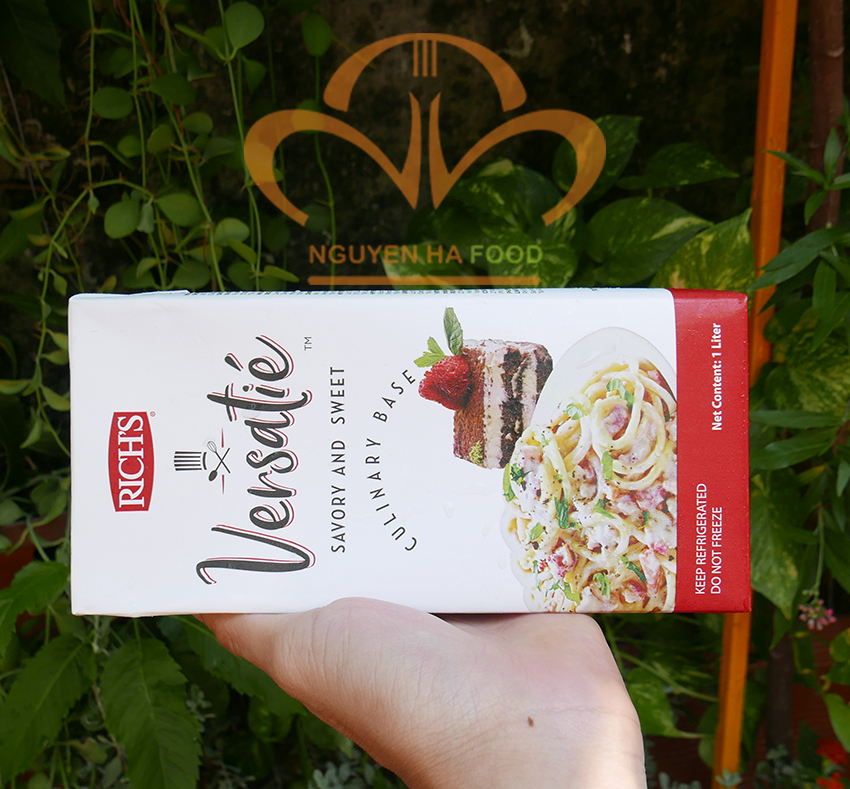 KEM NẤU ĂN RICH - RICH COOKING CREAM VERSATIE-HỘP 1 L