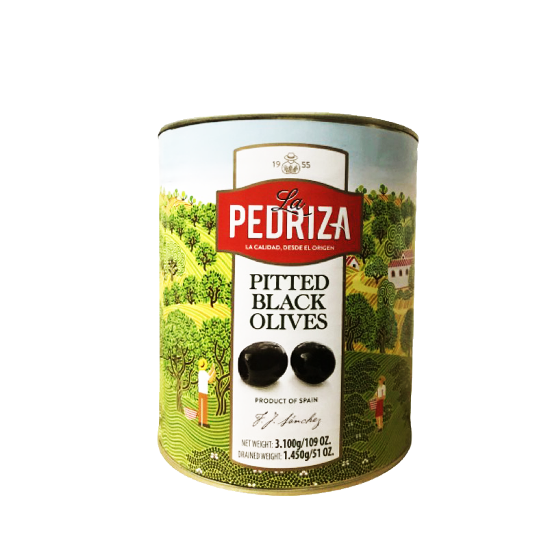 Oliu Đen Ngâm Muối Tách Hạt