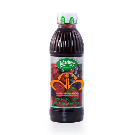 Sinh Tố Trái Cây Hỗn Hợp Osterberg (Mixedberry Cursh) 1L