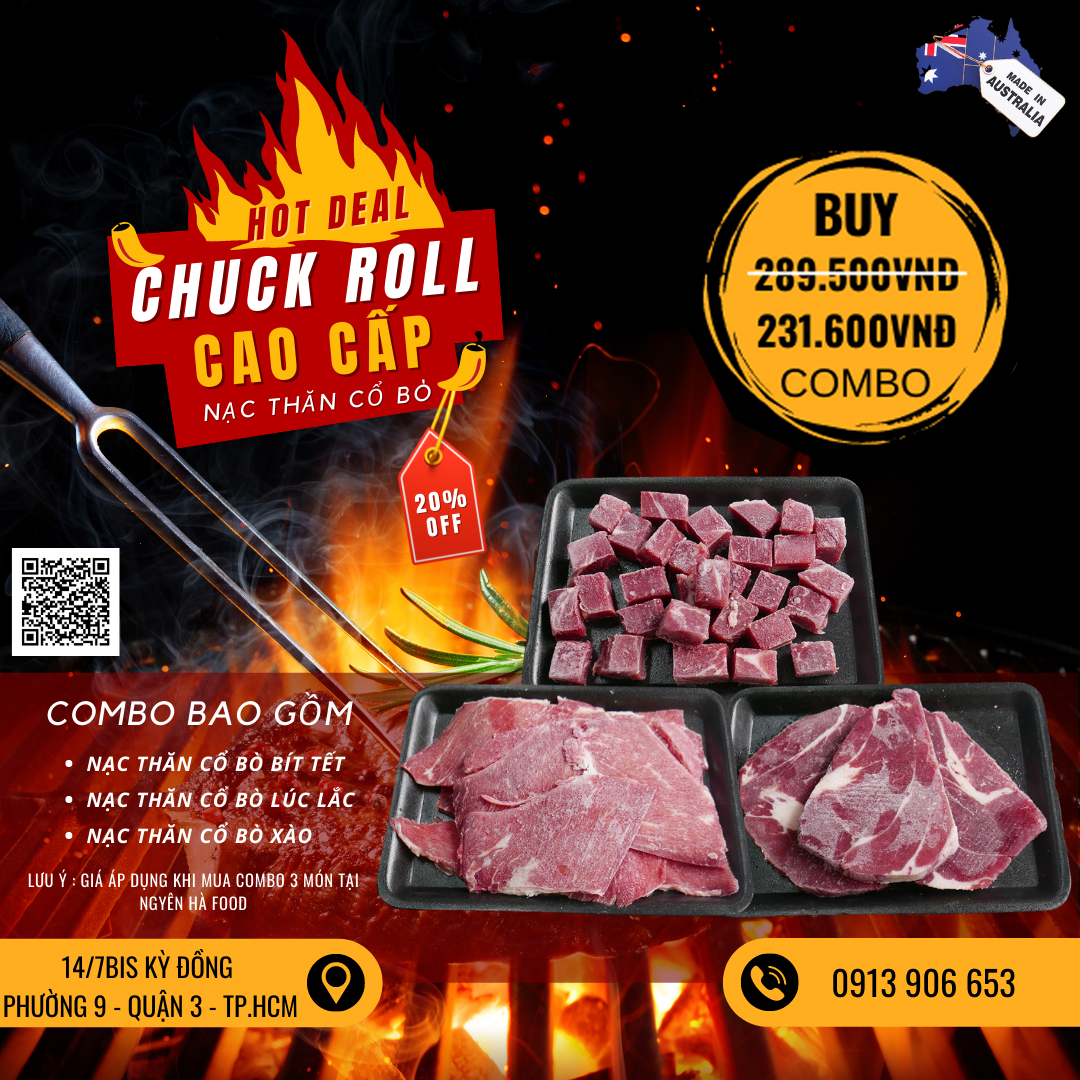 Chuck Roll Là Gì? Thịt Bò YP Cao Cấp Woolworths Cách Sử Dụng Đúng Nhất ...