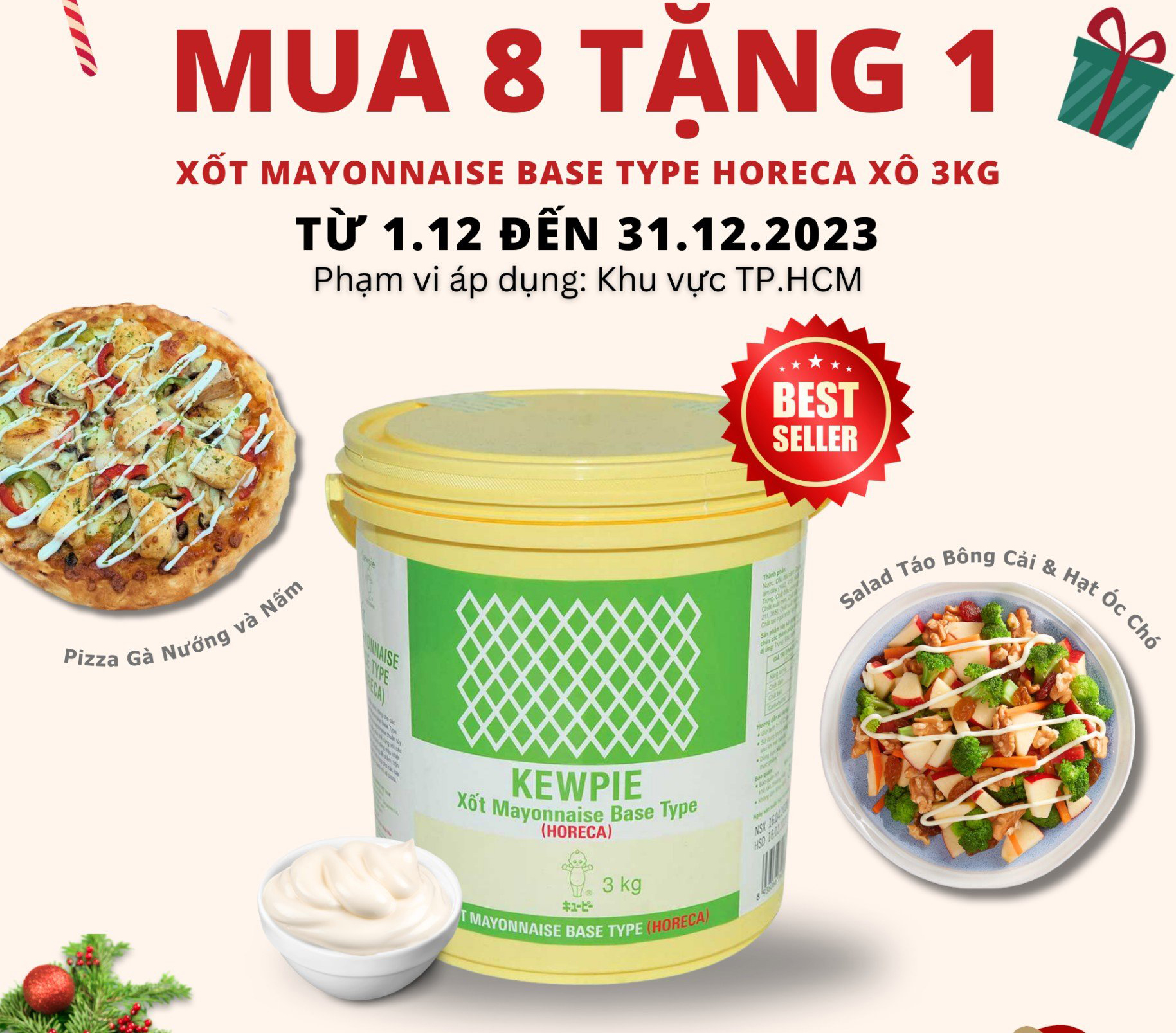 Nhận Ngay 1 Xô Xốt Mayonnaise Kewpie Với Ưu Đãi Tháng 12 Cùng Nguyên Hà ...