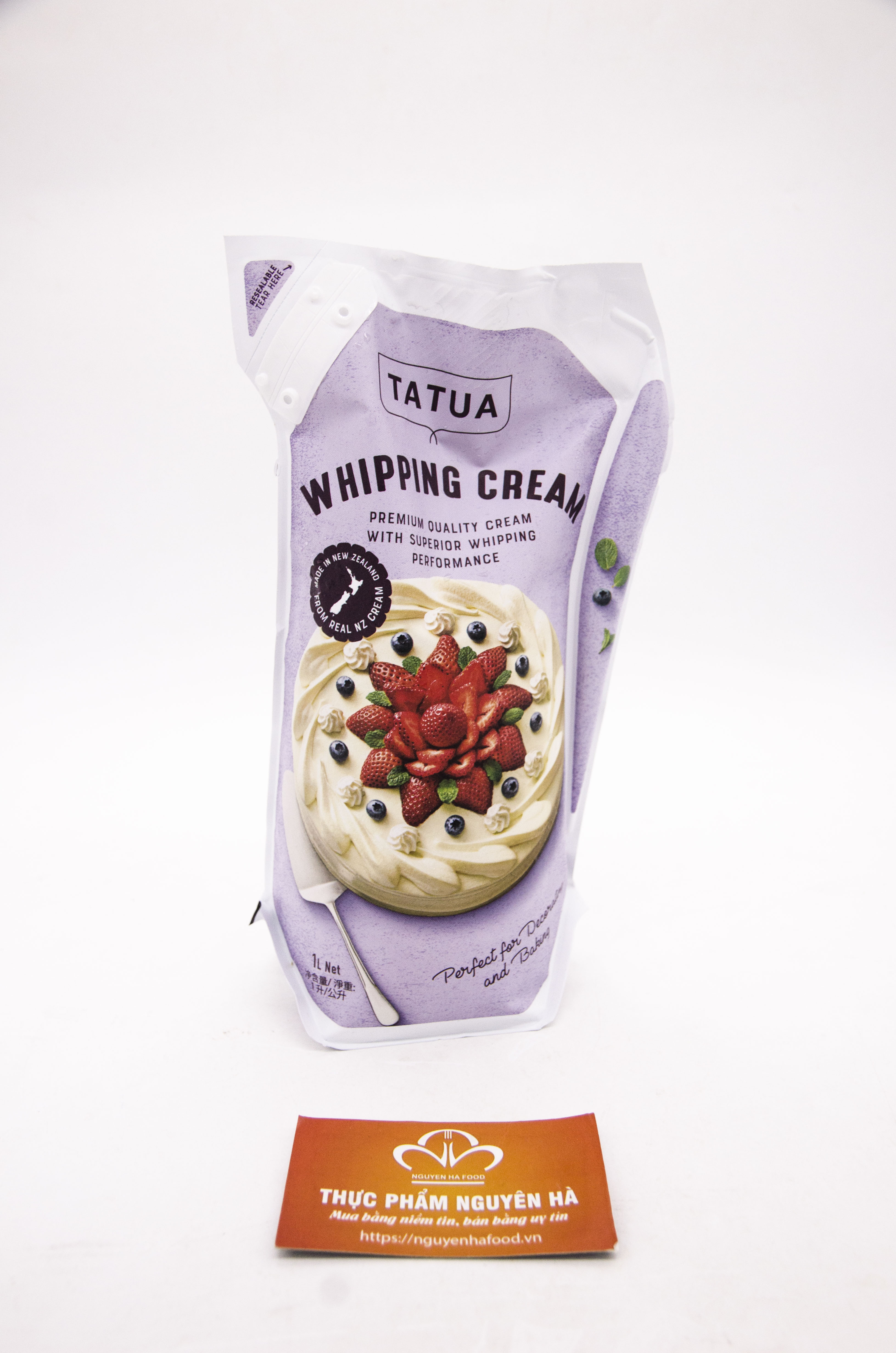 KEM SỮA TATUA 36% - TATUA WHIPPING CREAM 36% (1LIT) | Nguyên Hà chuyên ...