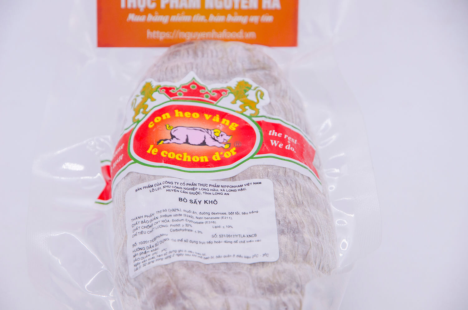 BÒ SẤY KHÔ NGUYÊN KHỐI - DRY BEEF STYLE GRISONS - BEEF GRISON (WHOLE ...