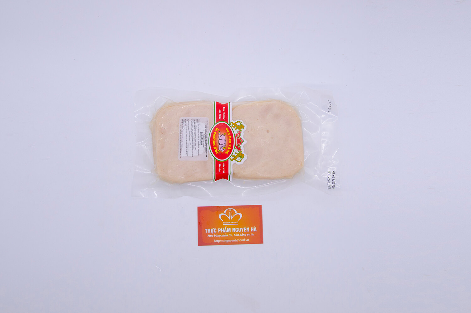DĂM BÔNG GÀ CẮT LÁT (JAMBON) - SQUARE CHICKEN HAM (SLICED)- 500GR/GÓI ...